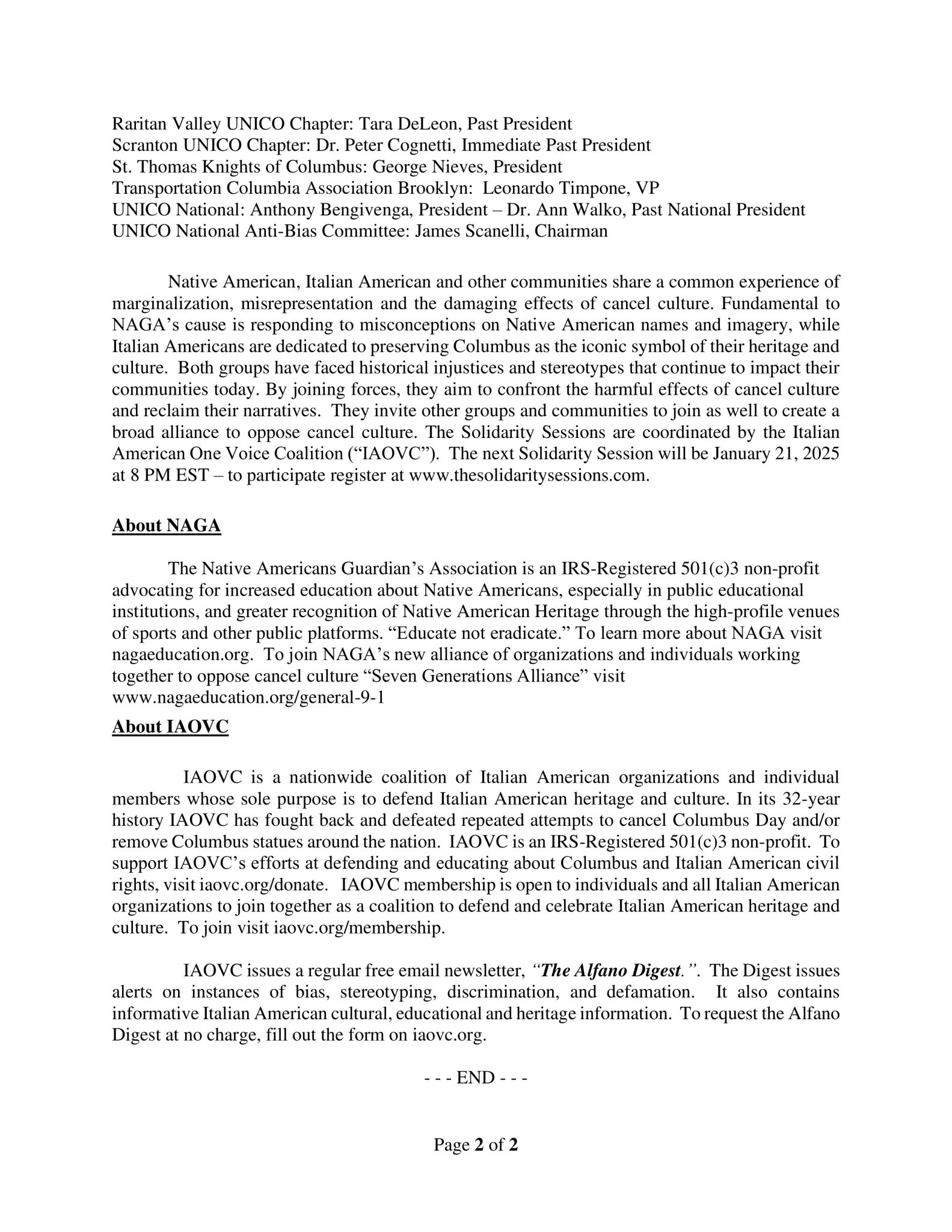 UNICO National Scranton Chapter – The Largest Italian American Service ...